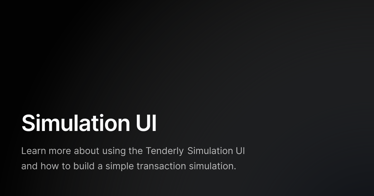 eth_uninstallFilter - Sonic Reference - Node RPC | Tenderly Documentation